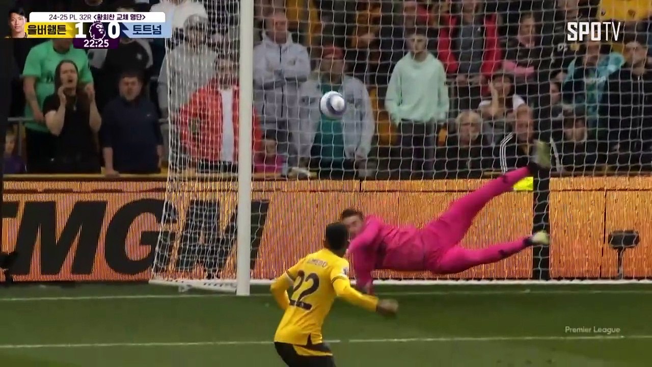 스포츠중계 빠른티비 [PL] 32R 울버햄튼 vs 토트넘 하이라이트 2025.04.13 (일) 2200 - 동영상 Dailymotion