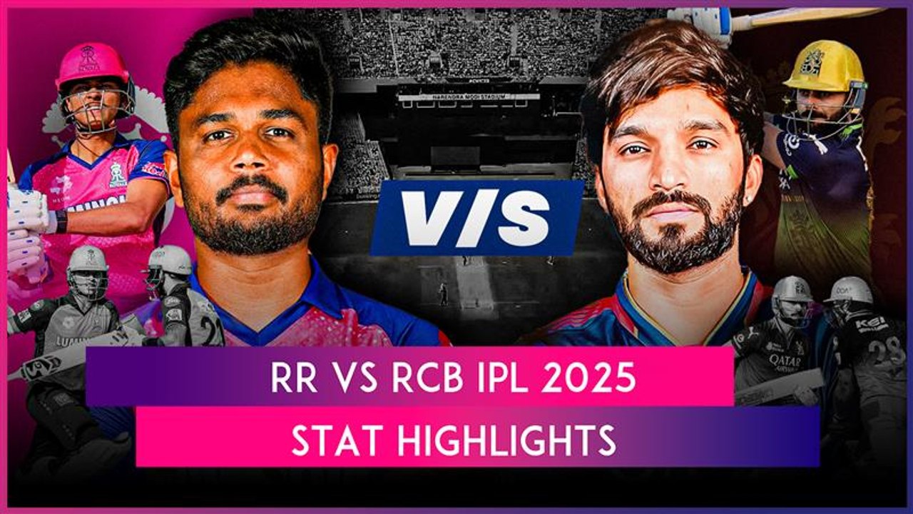 RR vs RCB IPL 2025 Stat Highlights: Phil Salt, Virat Kohli Power RCB to Fourth Away Win - video ...