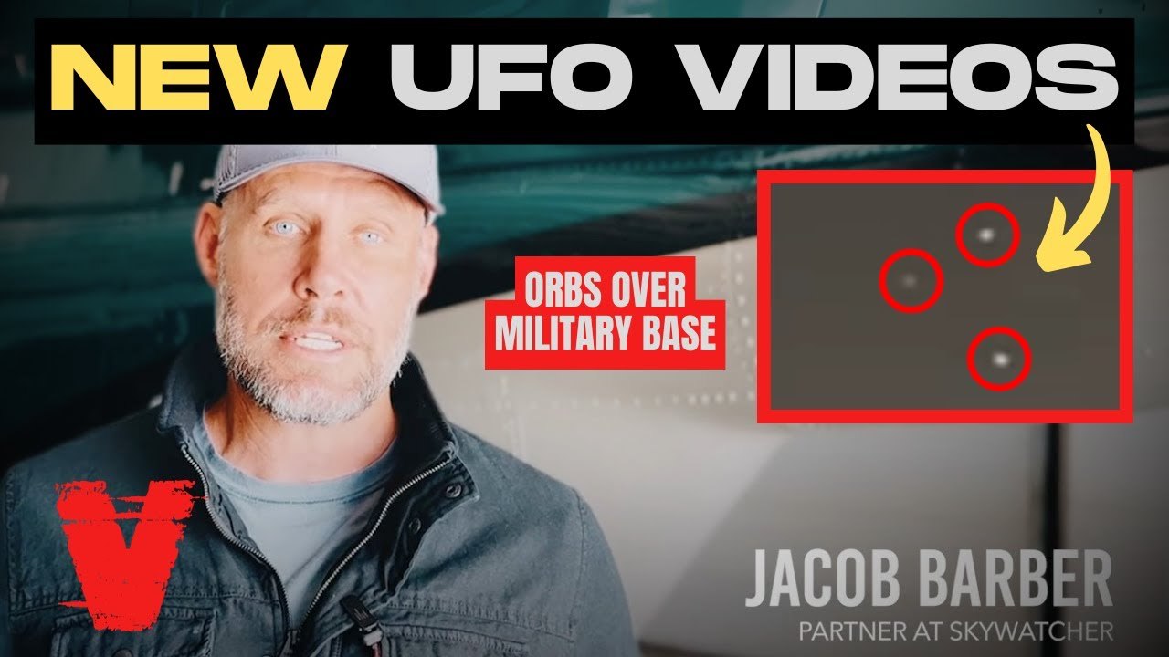 Jake Barber Releases Two NEW UFO VIDEOS Filmed Over Military Base ...