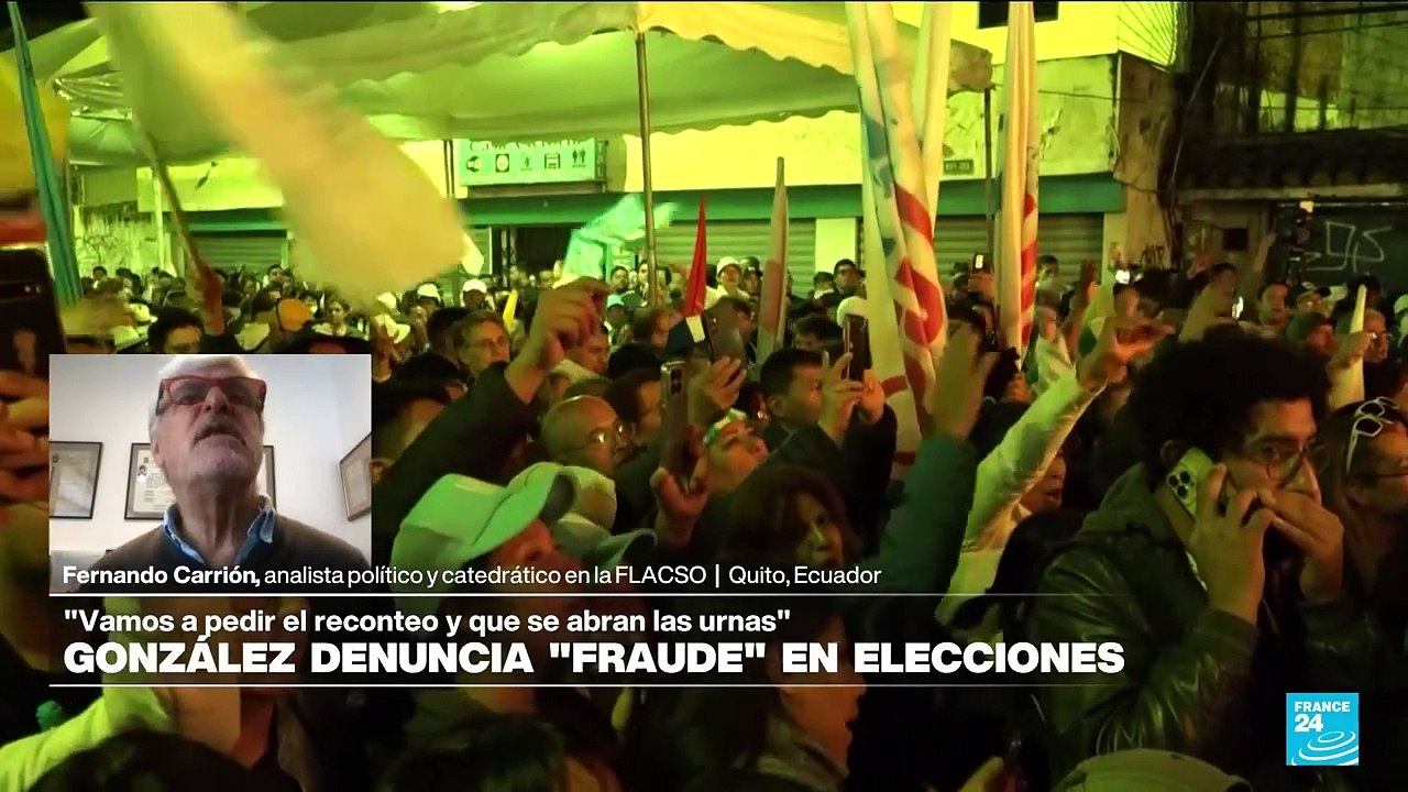 Fernando Carrión: "Luisa González no ha sabido procesar la derrota ...