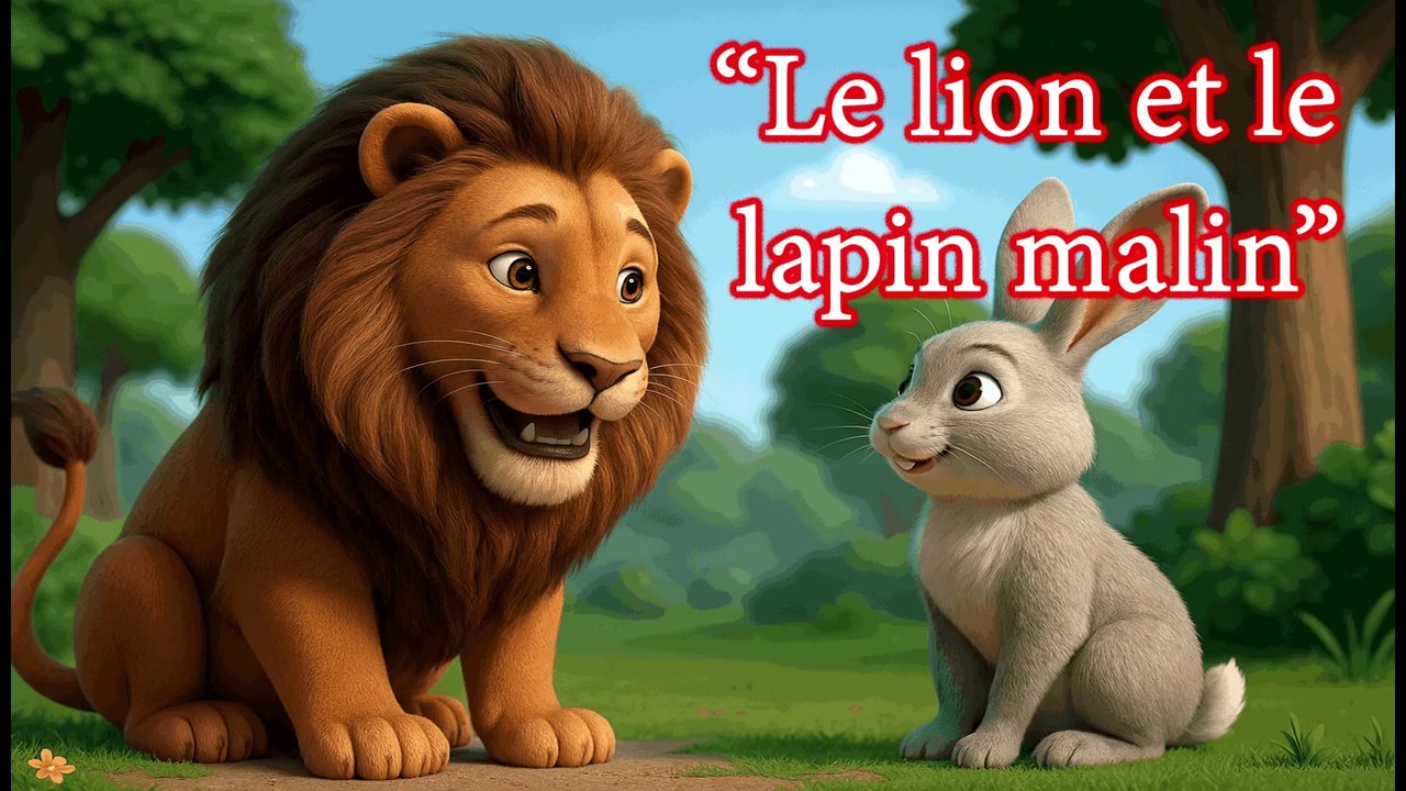 Le lion et le lapin malin | Conte moral pour enfants | SS Production ...