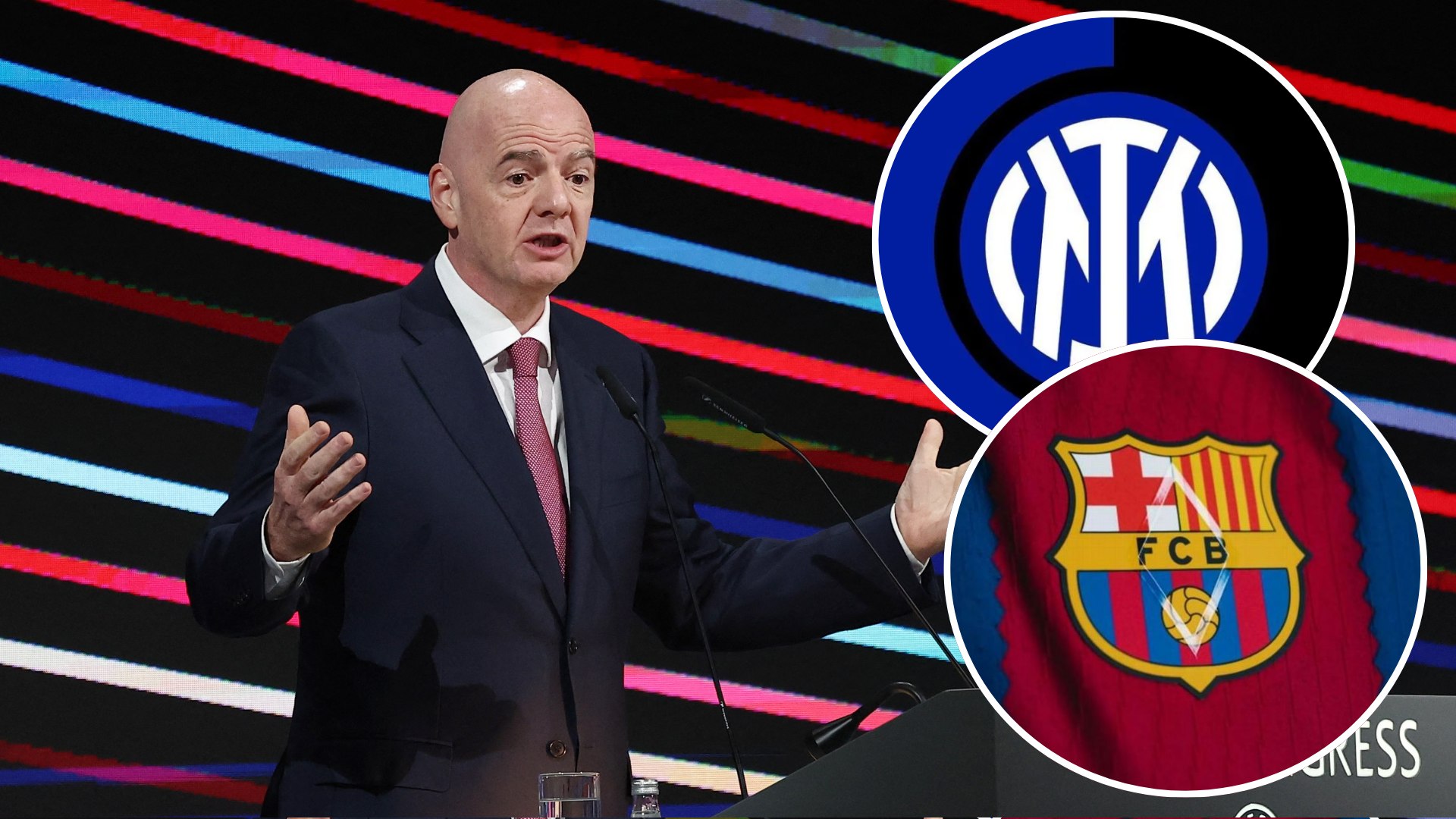 Gianni Infantino Reveals Who He Will Support in Inter Milan vs ...