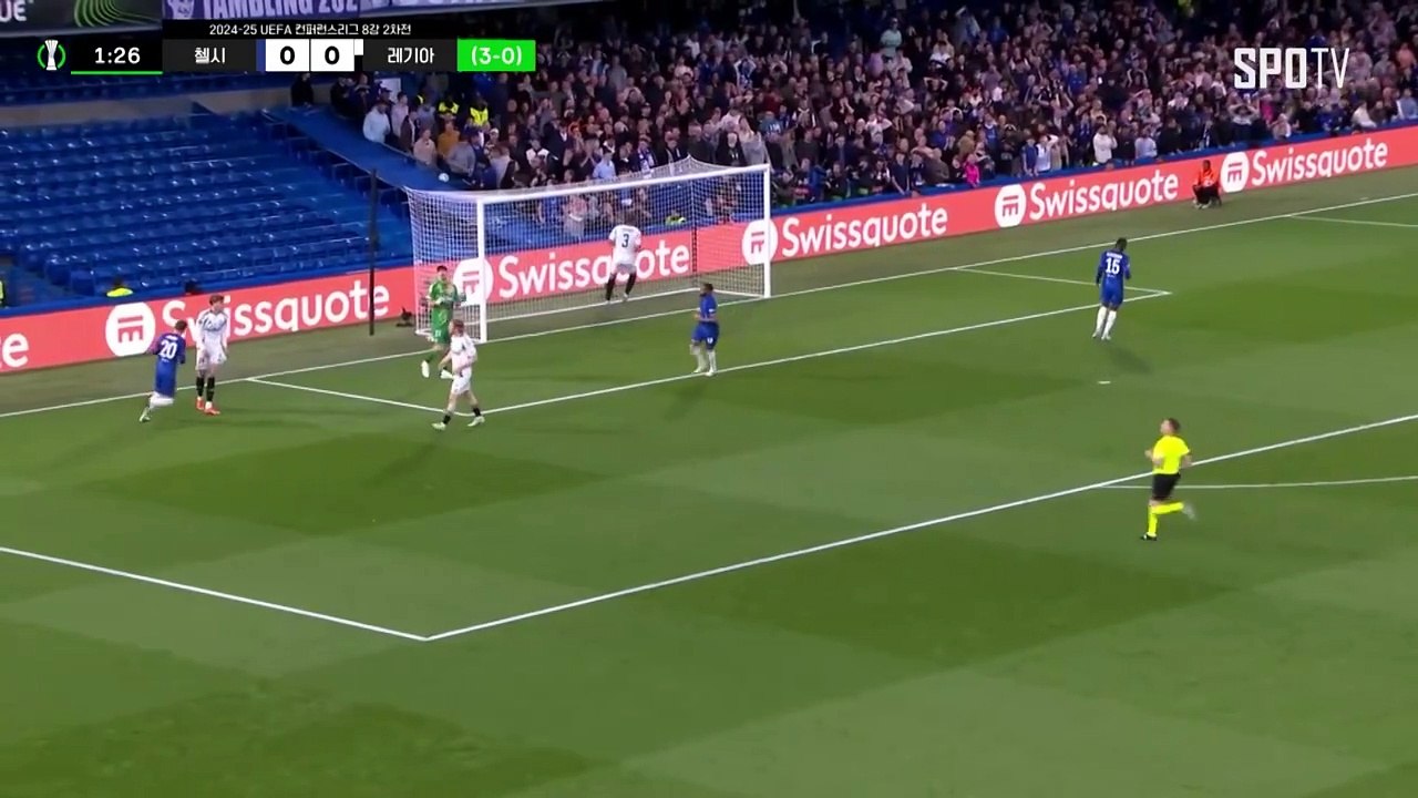 스포츠중계 빠른티비 [UECL] 첼시 vs 레기아 바르샤바 하이라이트 2025.04.18 (금) 0400 - 동영상 Dailymotion