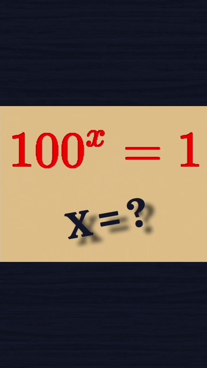 🔴 ¡Desarrollando la ECUACION EXPONENCIAL 100 elevado a la X es igual a ...