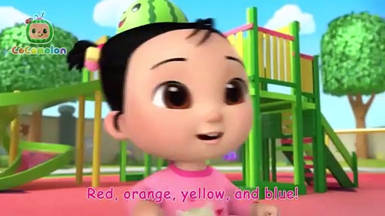 The Colors Song (School Version) _ CoComelon Nursery Rhymes _ Kids ...