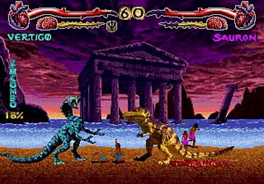 Primal Rage (SEGA 32X) Vertigo Walkthrough - video Dailymotion