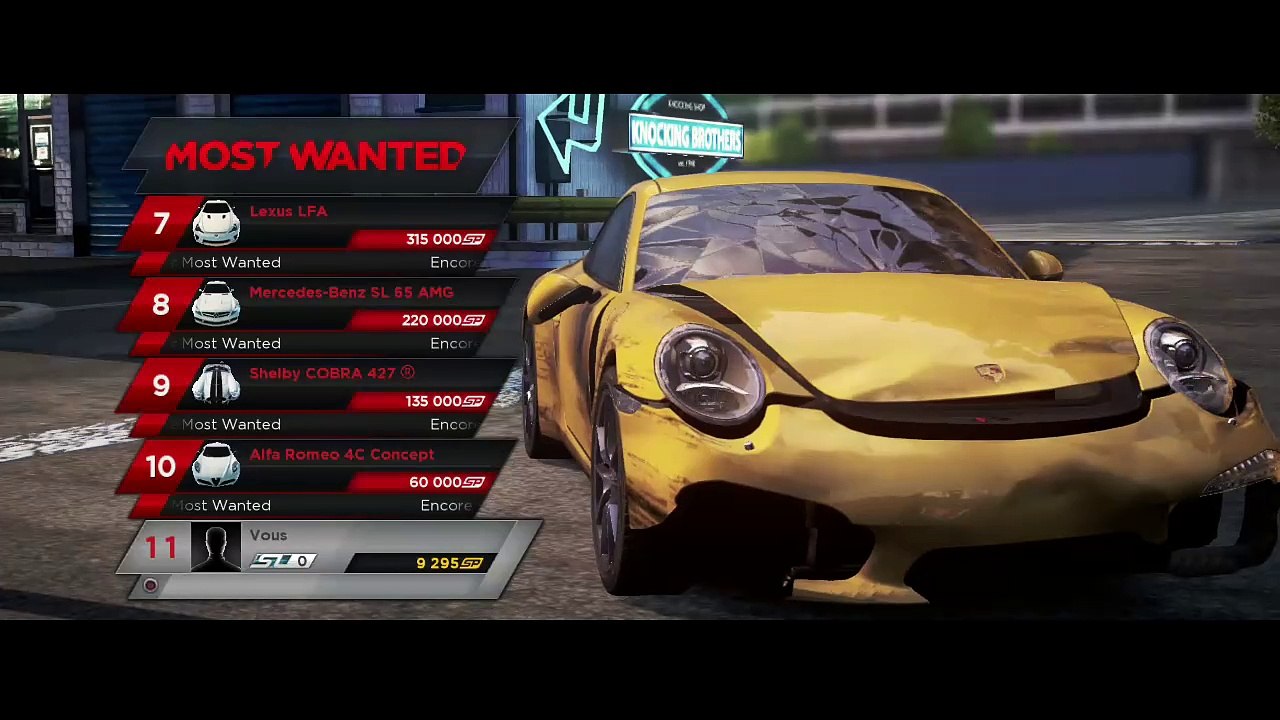 Need for Speed: Most Wanted online multiplayer - ps3 - Vidéo Dailymotion