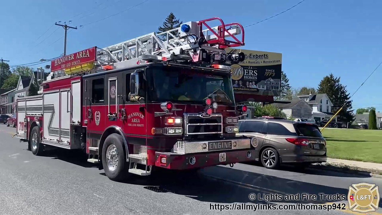 Hanover Area Fire and Rescue Engine 79-1 Responding - video Dailymotion