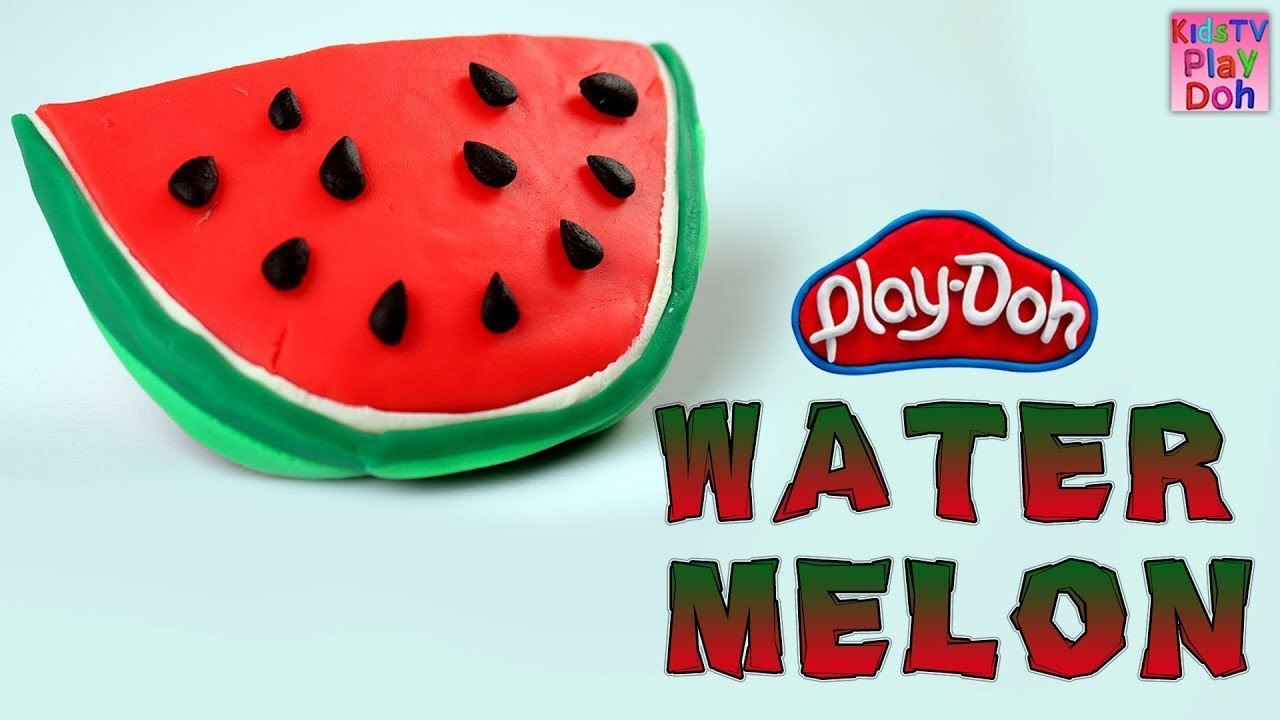 Learn To Make Watermelon With Play Doh Colors for Kids - video Dailymotion