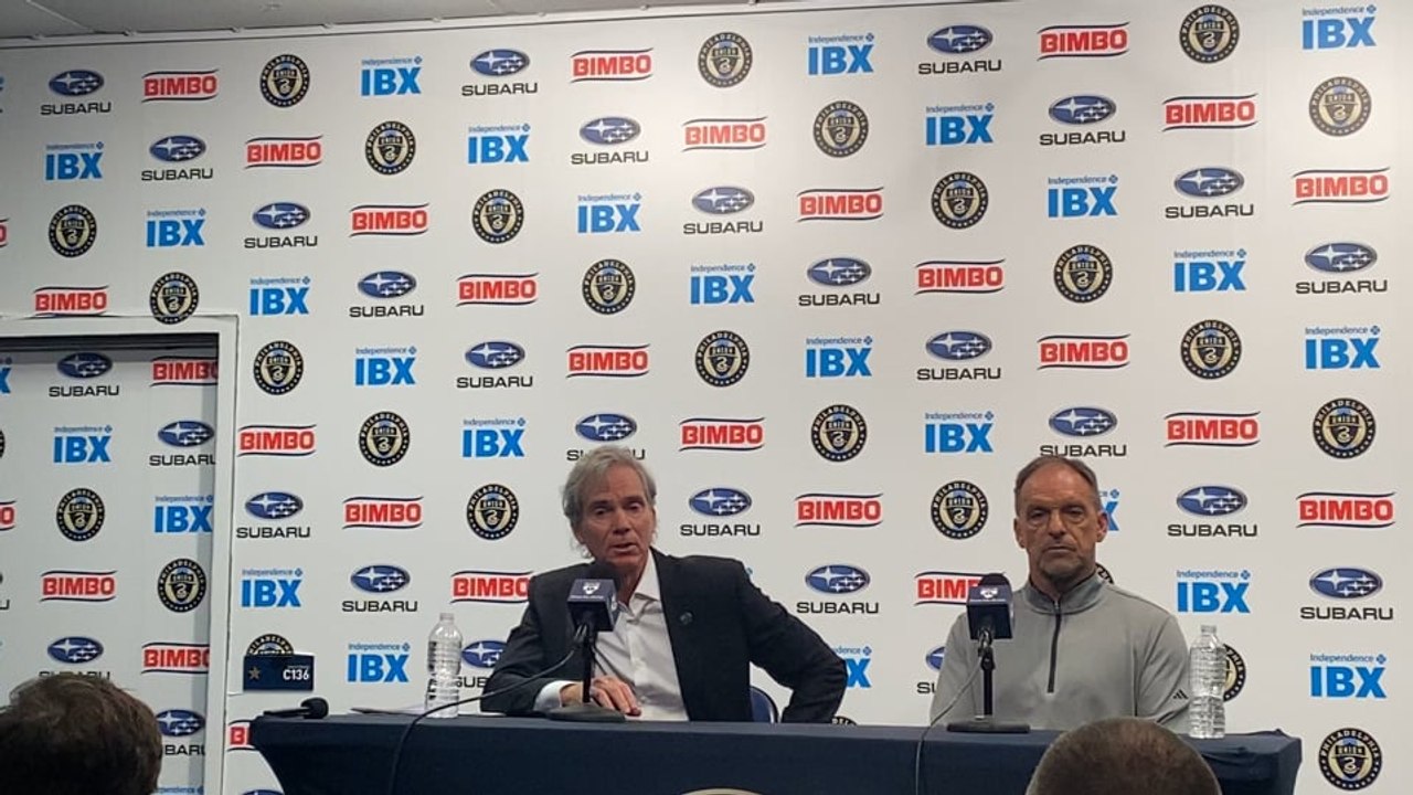 Jay Sugarman explaining how the Philadelphia Union use an ...