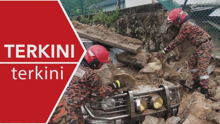 [TERKINI] Tembok sekolah runtuh di TTDI | AWANI International