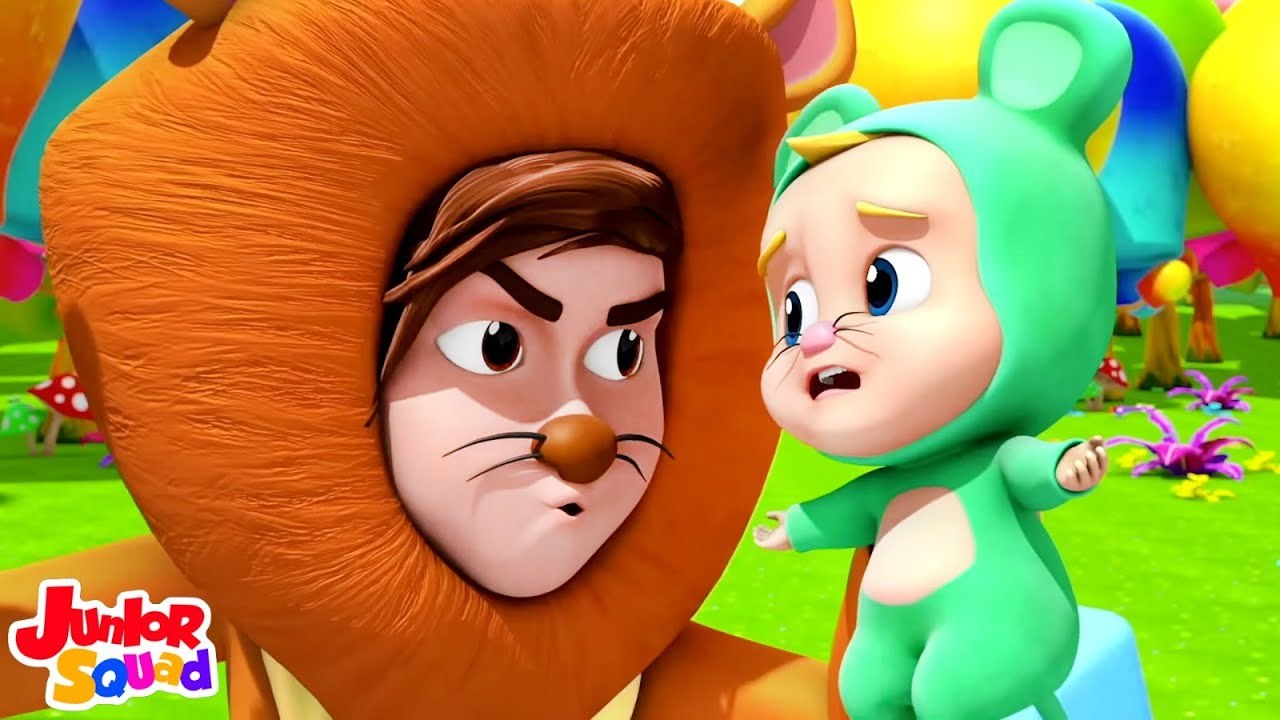 Le Lion et La Souris | Fable de La Fontaine en Français | Zebra ...