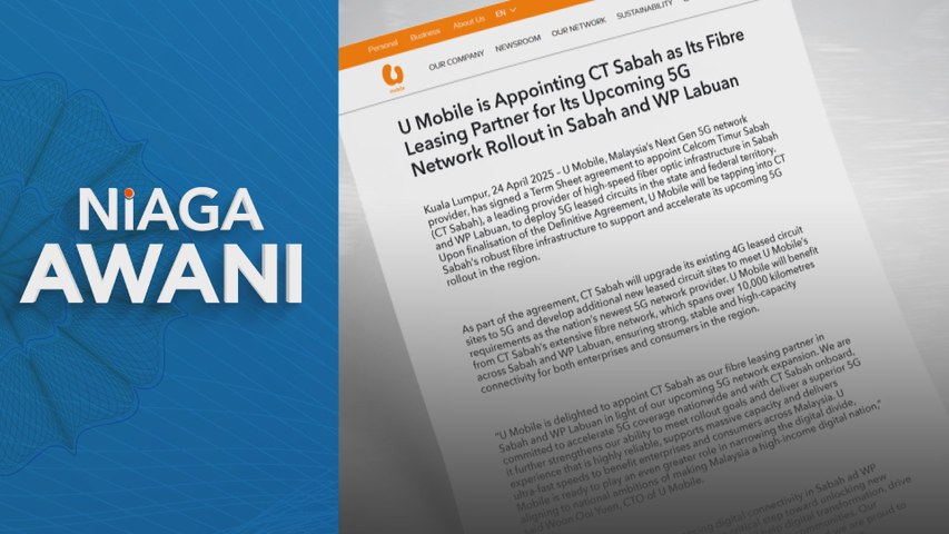 Celcom timur Sabah dilantik kendali litar terpajak | Astro Awani