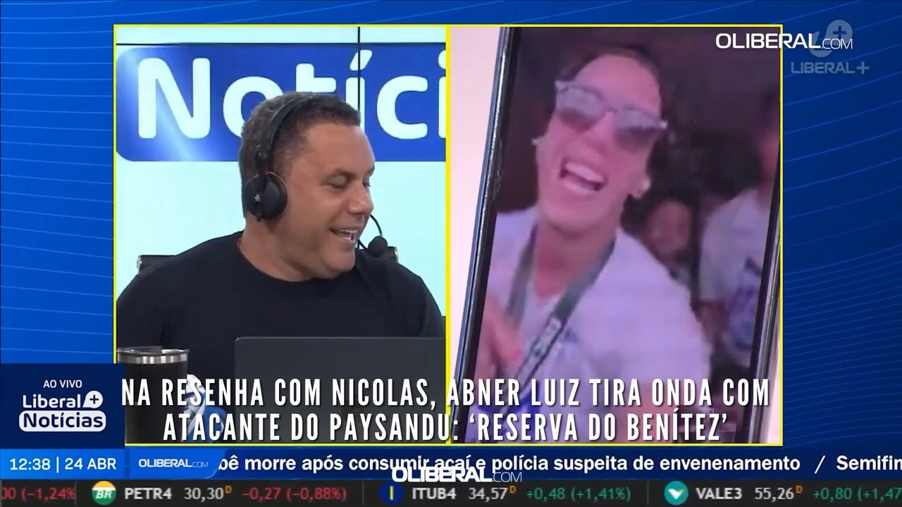 Na resenha com Nicolas, Abner Luiz tira onda com atacante do Paysandu ...