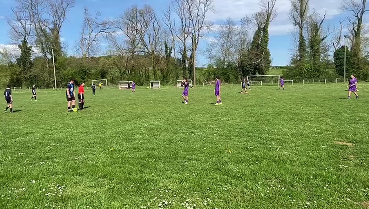 But de Louca U15, le 19/04 - Vidéo Dailymotion