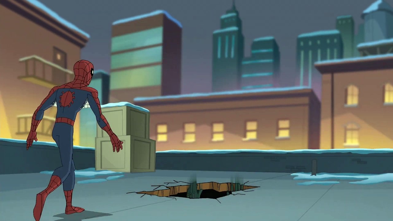The Spectacular Spider-Man - Spider-Man & Colonel Jupiter Team-Up (S2E6 ...