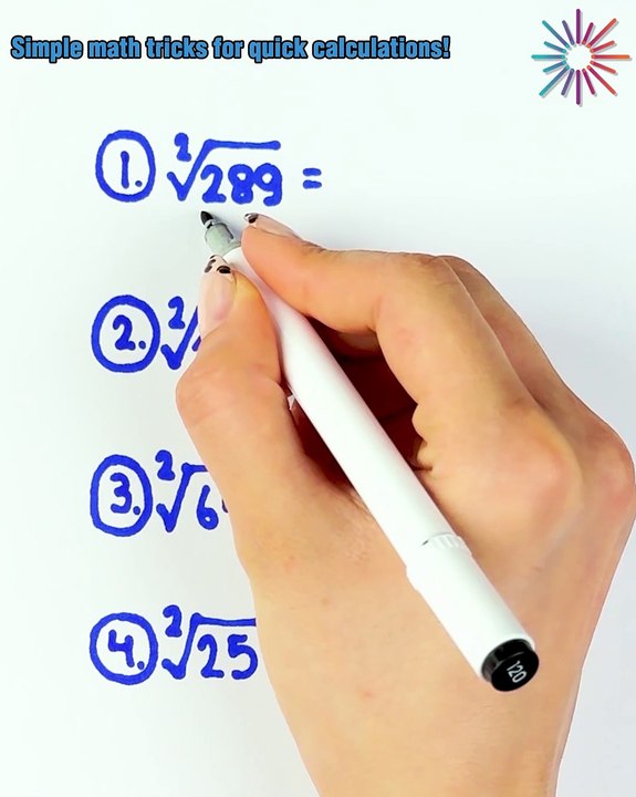 Simple math tricks for quick calculations! - video Dailymotion