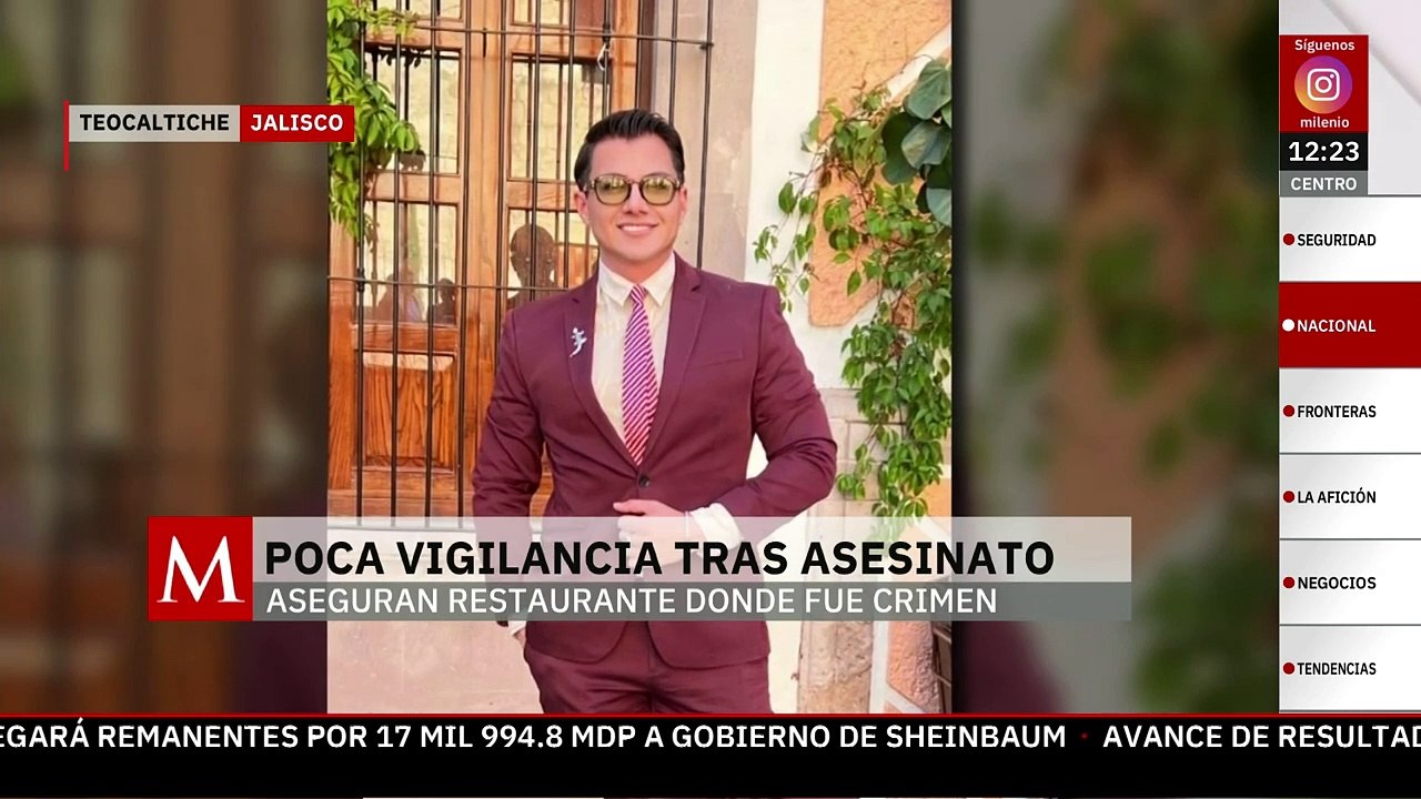 Asesinato de José Luis Pereida desata temor entre habitantes de ...