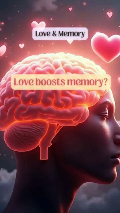 Love Boosts Your Memory | Emotional Brain Fact 💖🧠 | Your Brain on Love ...