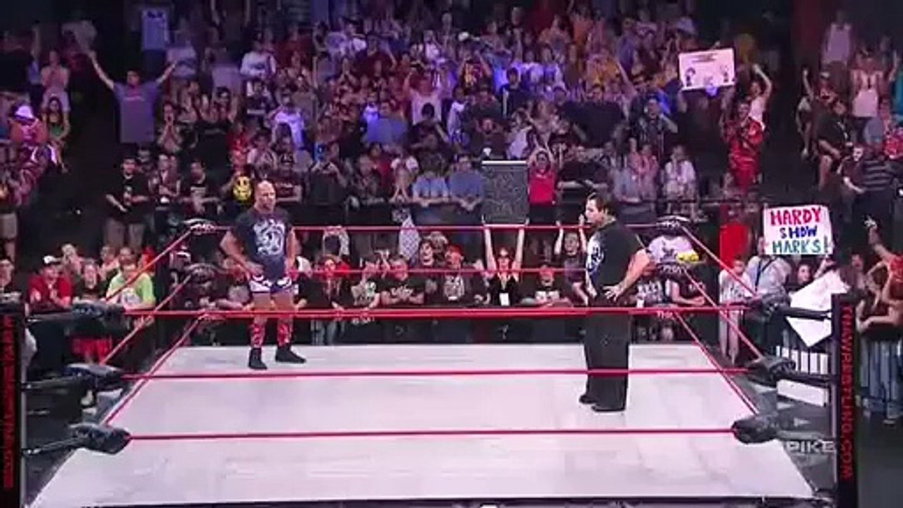 Eric Bichoff, Miss Tessmacher, Dixie Carter, Kurt Angle & Jeff Hardy ...