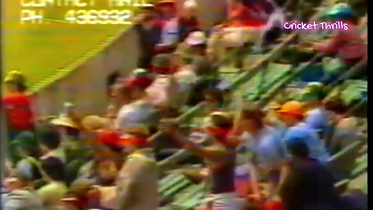 Graeme Wood 100 off 305 Balls 375 Mins 3 Fours vs Pakistan 3rd Test at ...