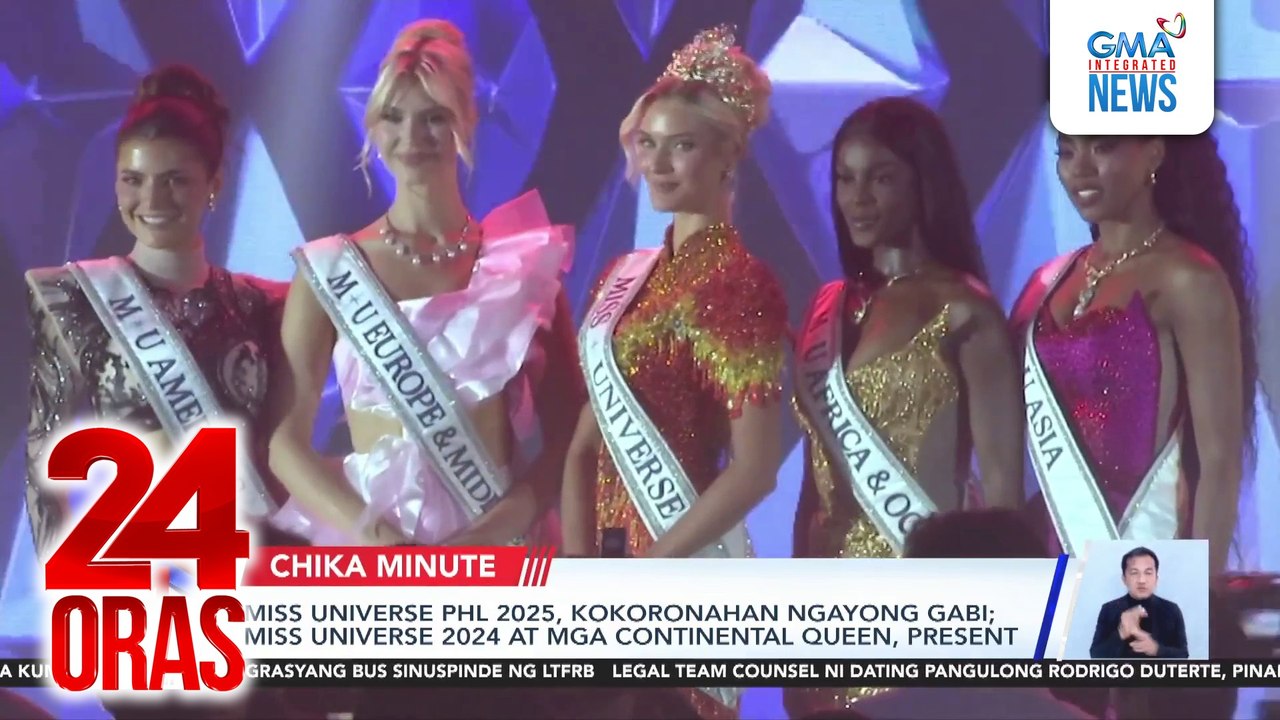 Miss Universe Phl 2025, kokoronahan ngayong gabi; Miss Universe 2024 at ...