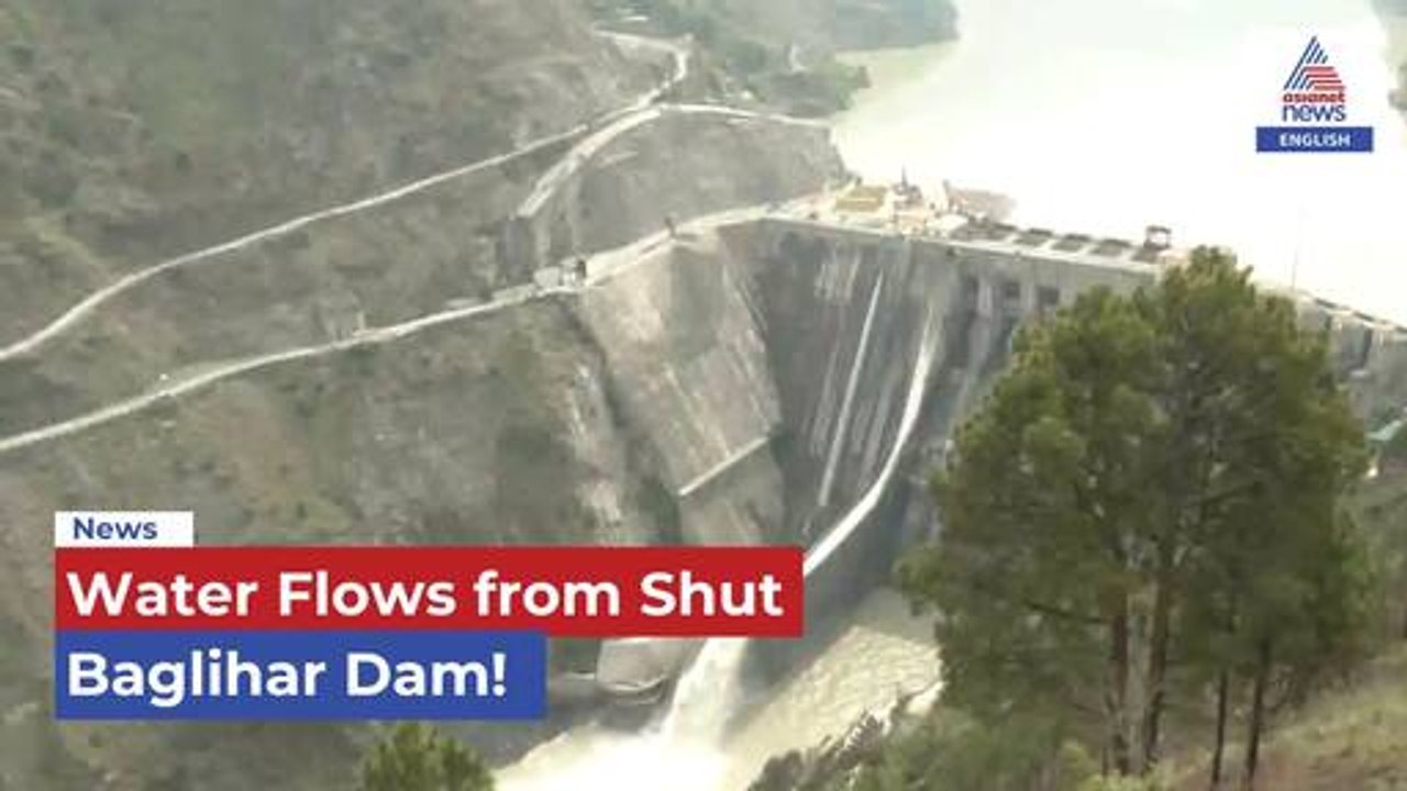 Baglihar Dam Gates Shut | India Tightens Water Grip on Pakistan ...
