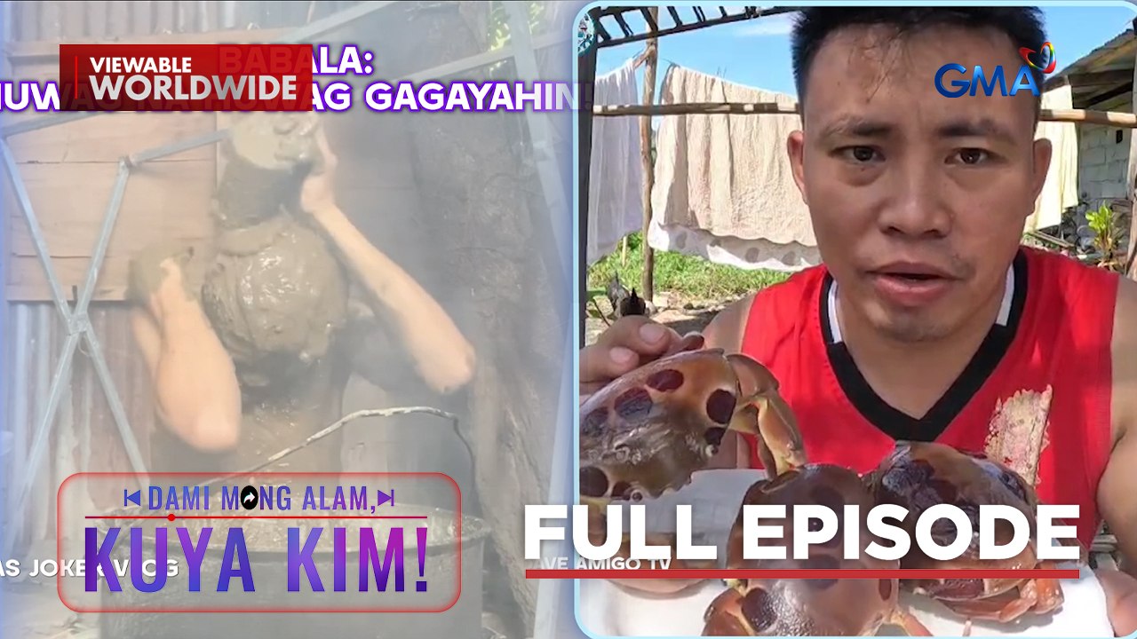 Lalaki, naligo sa mainit na dinuguan?; Nakalalasong crab, kinain?! | Dami Mong Alam, Kuya Kim ...