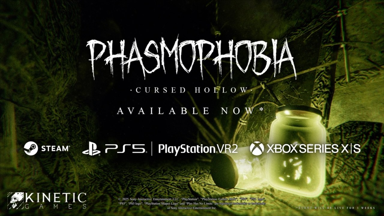 Phasmophobia Cursed Hollow Official Launch Trailer - video Dailymotion
