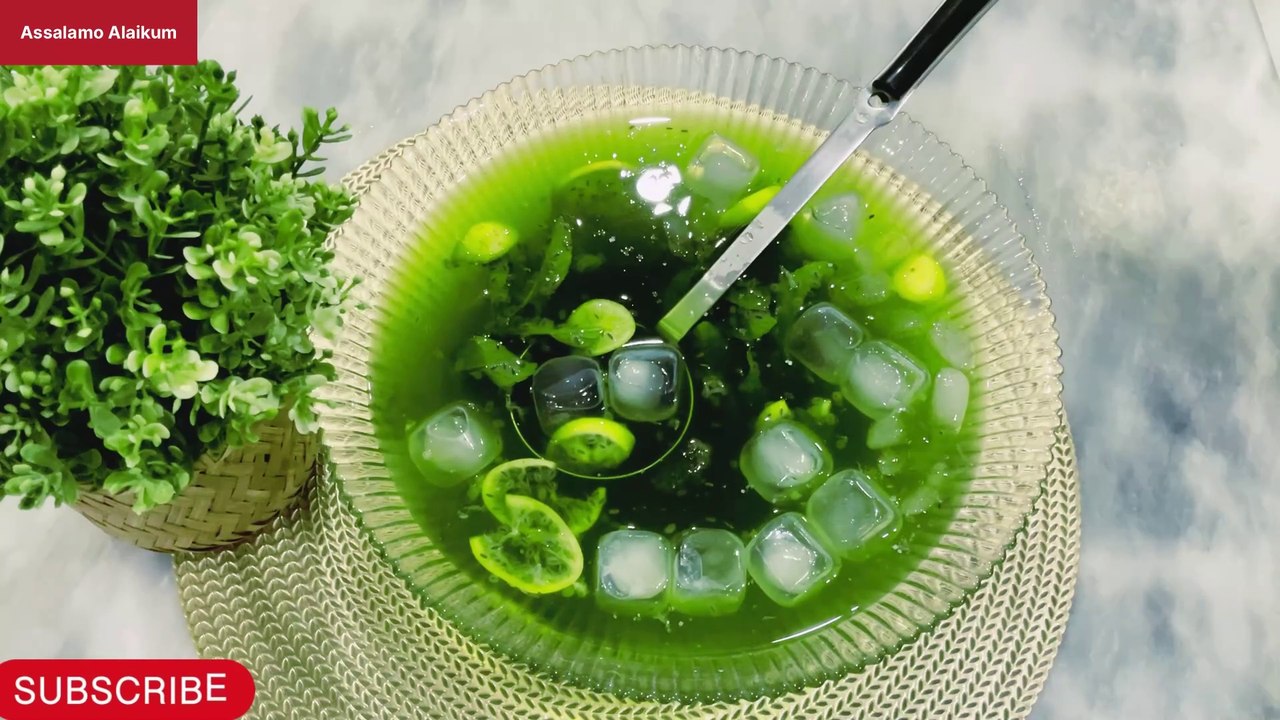 Viral Mint Podina Sharbat Recipe 🔥| Summer Special Iftar Drink 2025 ...