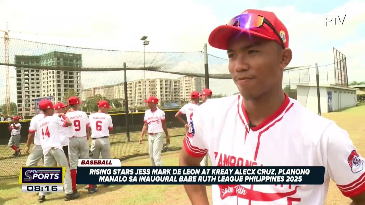 Rising stars Jess Mark De Leon at Kreay Alex Cruz, planong manalo sa inaugural Babe Ruth ...