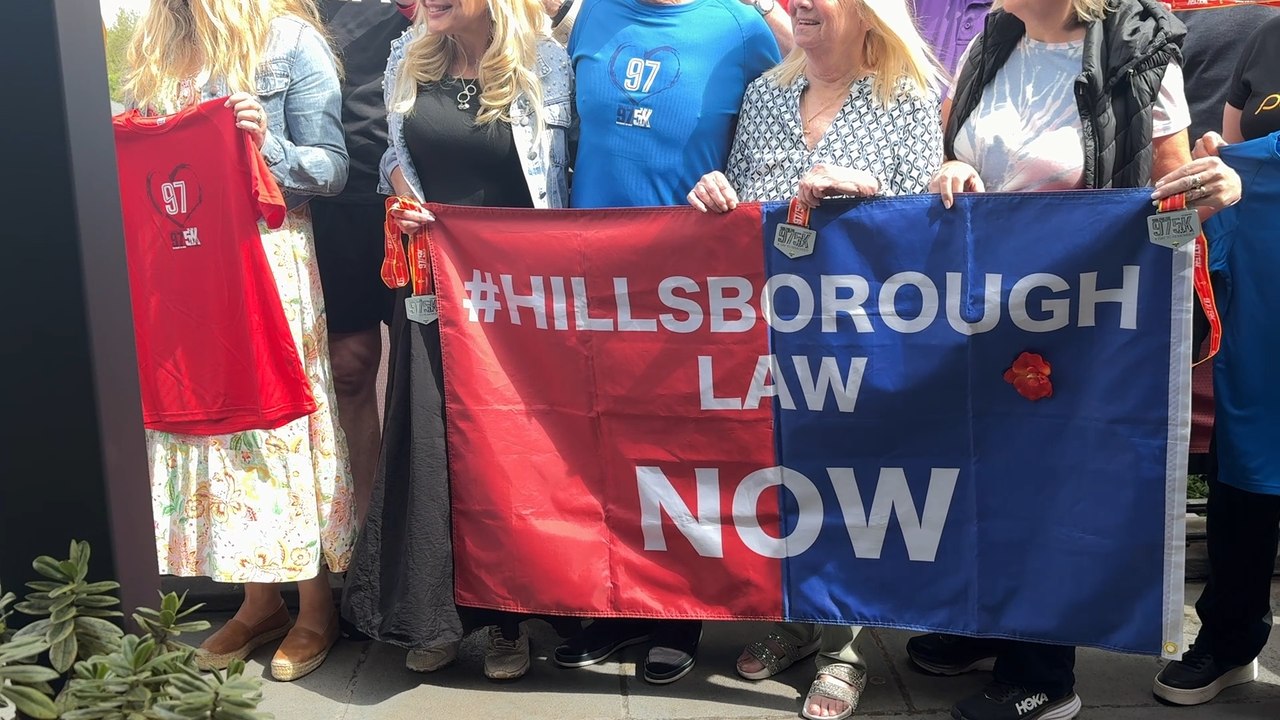 Run for the 97 officially launched in Anfield - video Dailymotion