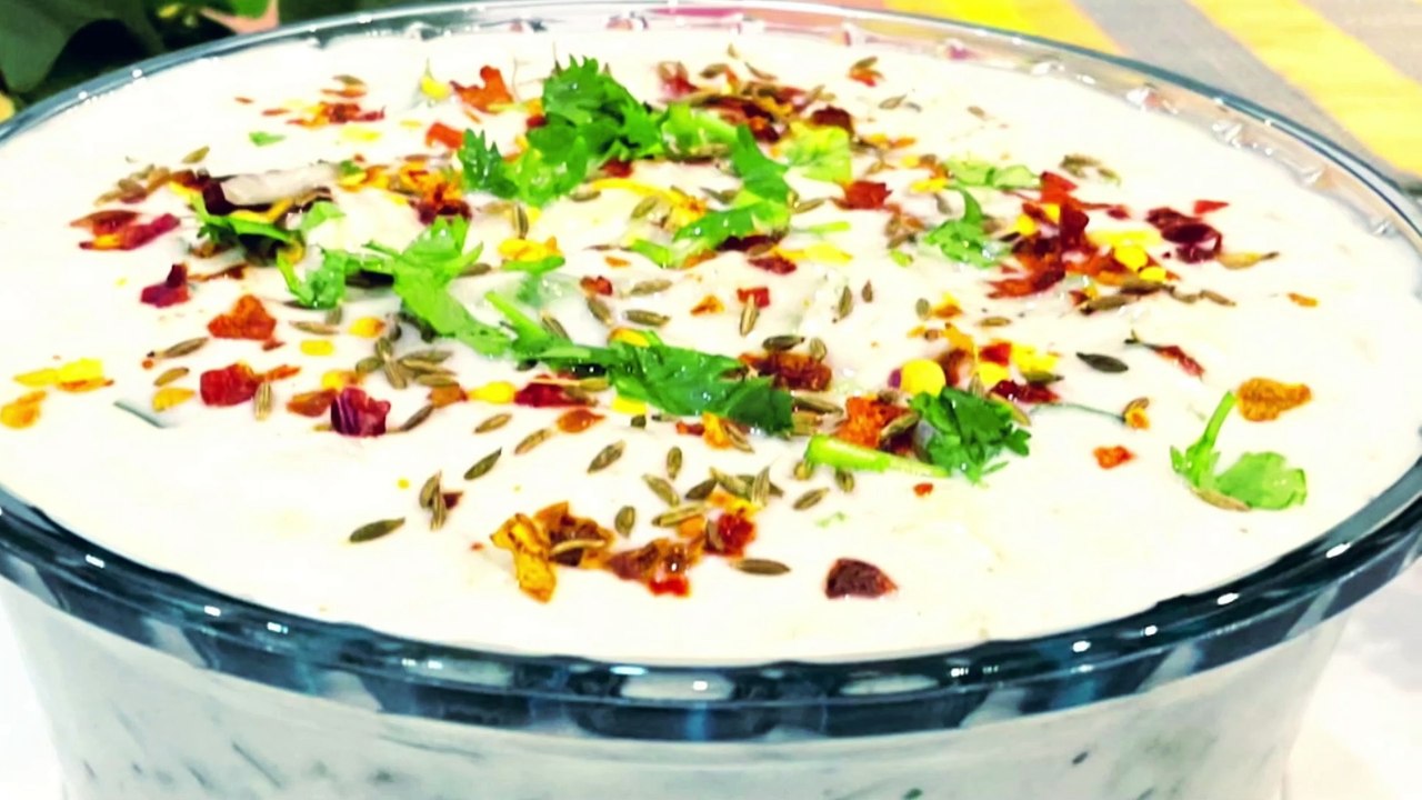 Kadu Ka Raita Recipe | Healthy Lauki Raita | Summer Special Dahi Raita ...