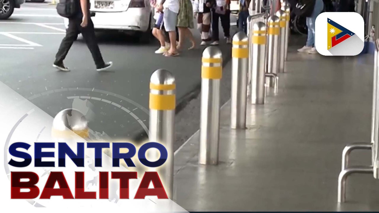 Security bollards na inilagay sa NAIA simula pa noong 2019, isasailalim ...