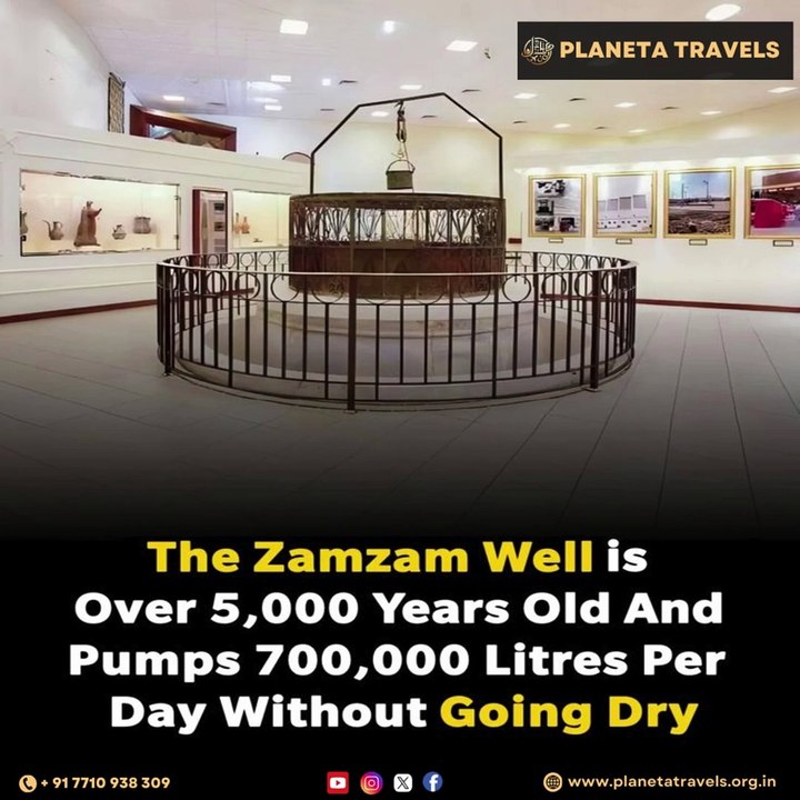 Zamzam Well: The 5,000-Year-Old Miracle That Never Runs Dry! 🌊 - video ...