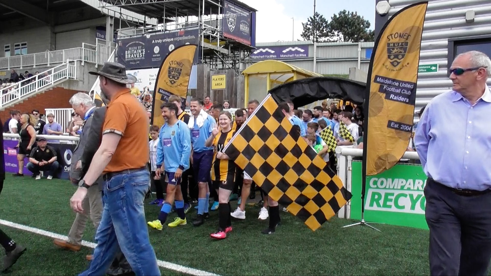 Maidstone Raiders host memorial football match