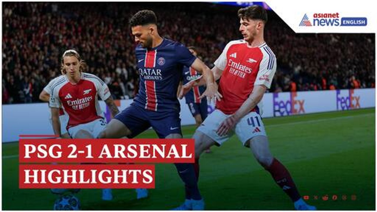 PSG 2-1 Arsenal Highlights: Ruiz & Hakimi Fire PSG Into League Final ...