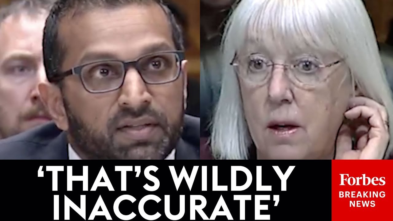 Kash Patel & Patty Murray Have Very Testy Exchange When She Asks If He ...
