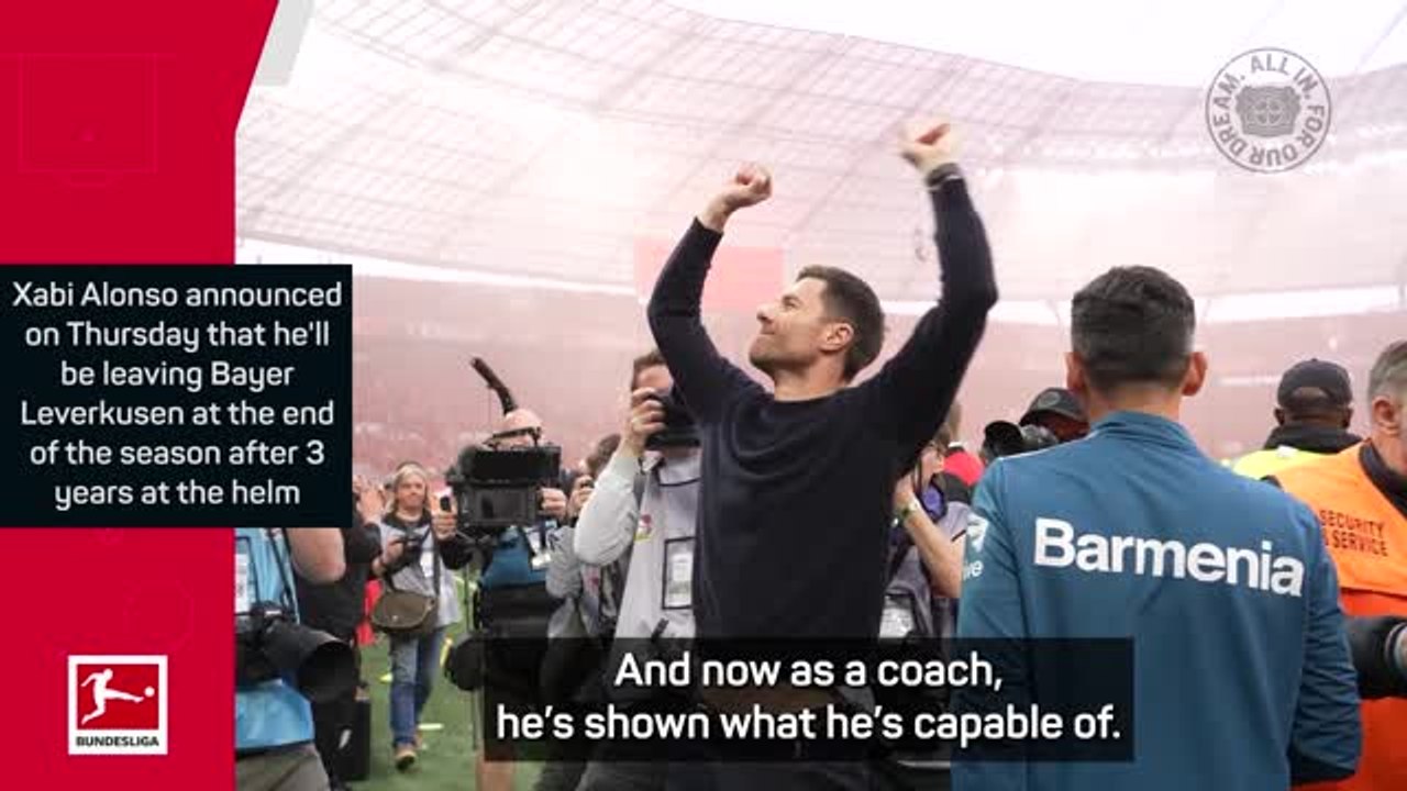 Xabi Alonso leaving Leverkusen is a big loss for the Bundesliga - Rode ...