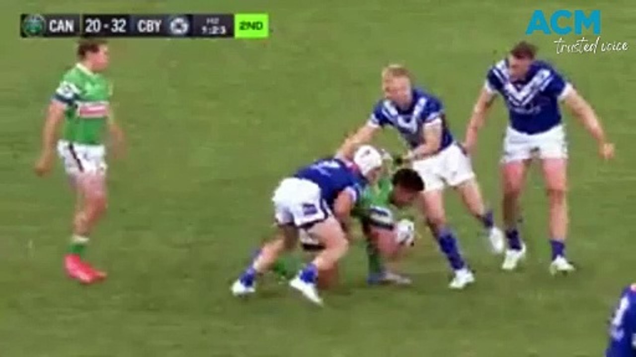 Matty Nicholson injury. Footage NRL.com - video Dailymotion