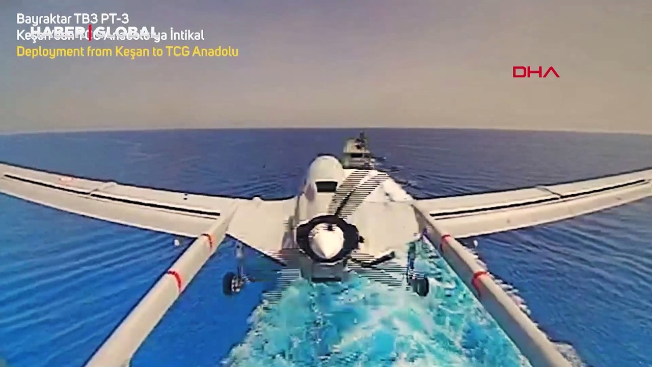 BAYKAR’a ait 2 SİHA'nın DENİZKURDU-II Tatbikatı hazırlıkları sürüyor - Dailymotion Video