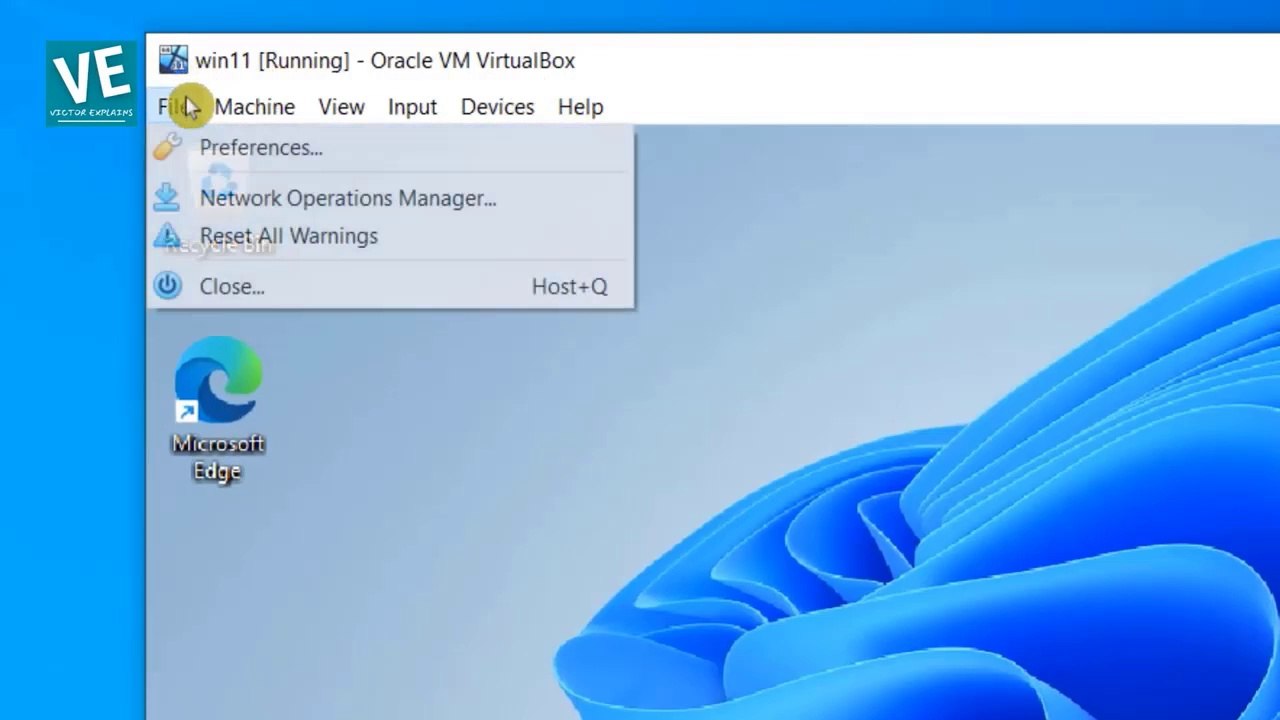 Menu ToolBar Not Showing on VirtualBox - Solved Error - video Dailymotion