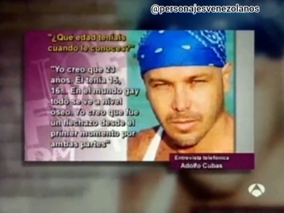 ¡Lo que dijo Adolfo Cubas de su relación con Ricky Martín! - Vídeo ...