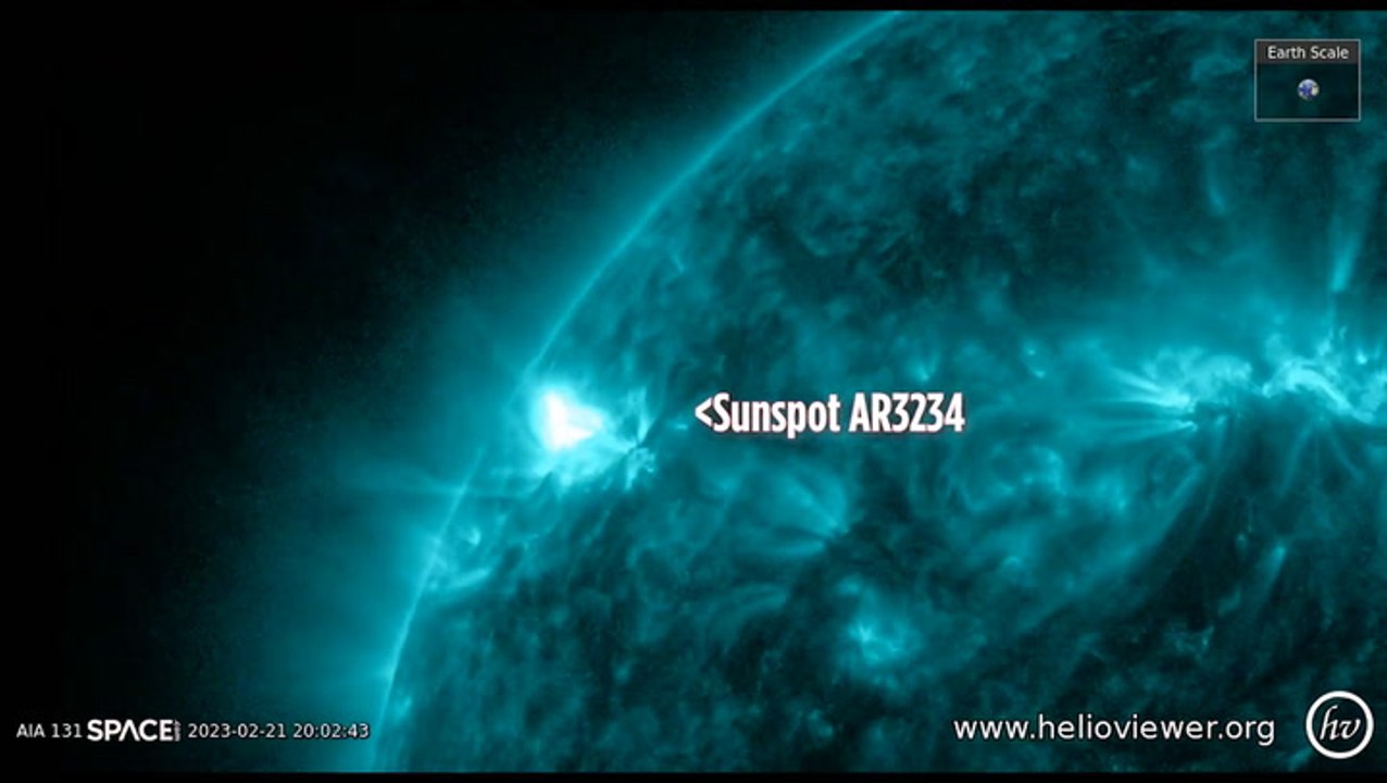 Time-Lapse Of New Sunspot Erupted With Strong M-Class Flares - video Dailymotion