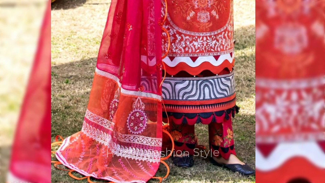 Brand New Daman Designs 2025|Kurti Daman Design For Eid|Kameez ghera ...