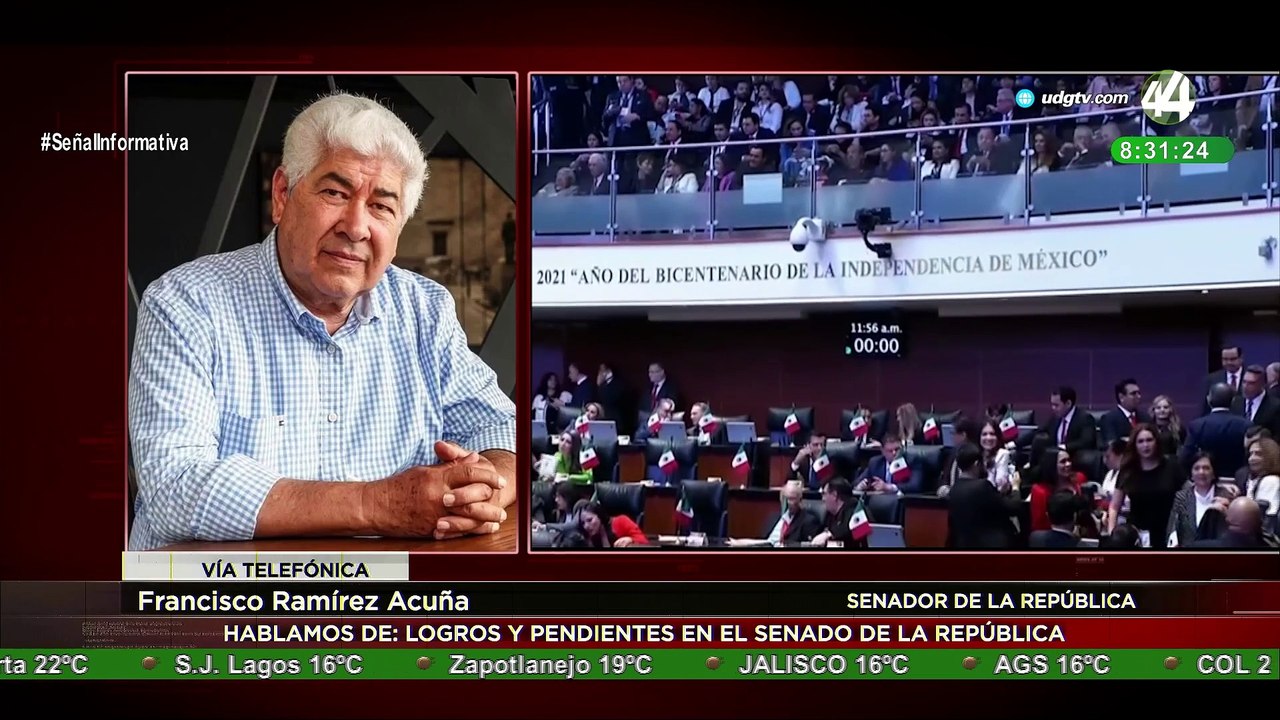 Francisco Javier Ramírez Acuña habla sobre los logros y pendientes en ...