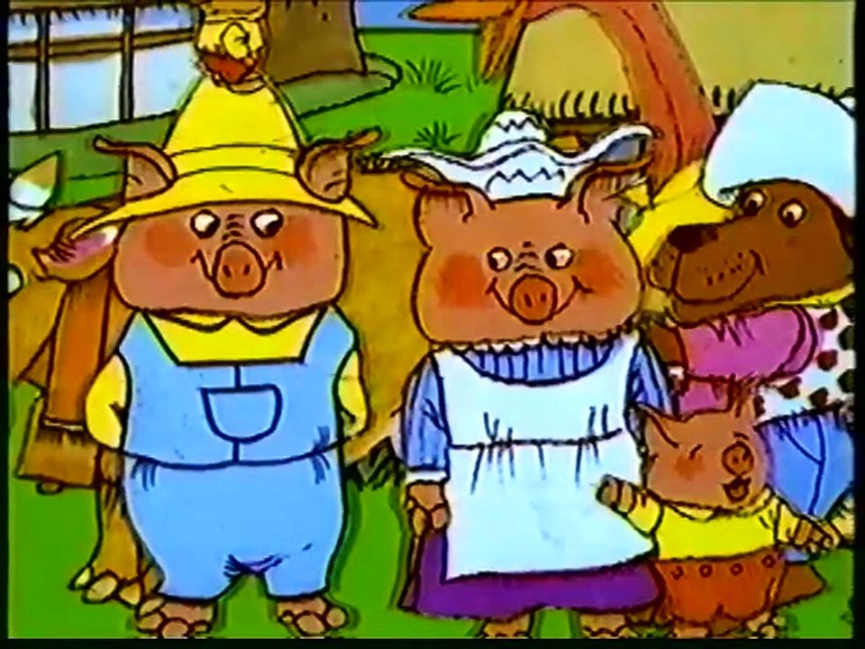 Golden Book Video - 3 Golden Richard Scarry Tales (1986) (1986 VHS ...