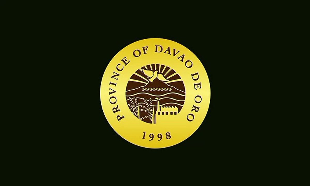Flag of Davao de Oro Province. Bendera Provinsi Davao de Oro. Davao de ...