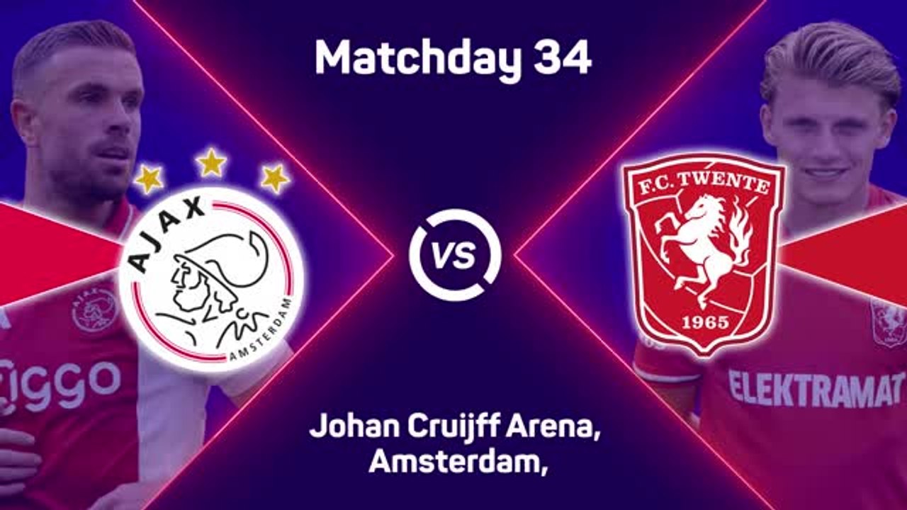 Ajax win but lose out on title to PSV - video Dailymotion