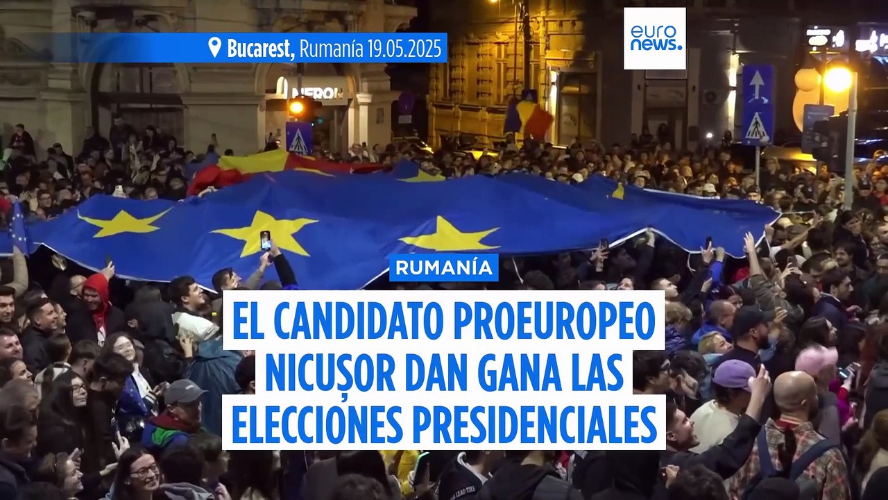 Nicusor Dan gana la presidencia de Rumanía en una histórica remontada ...